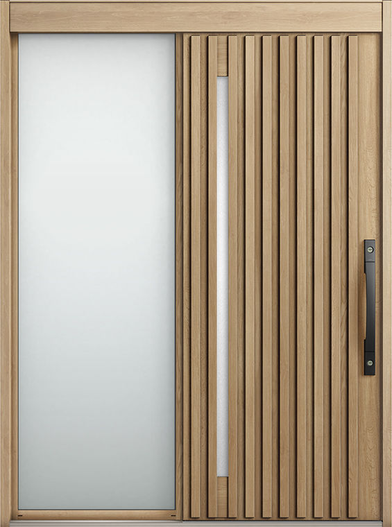 LIXIL | 玄関引戸 | エルムーブ2・エルムーブ2防火戸 | バリエーション | ドアデザイン | L23型 | ディープエルム