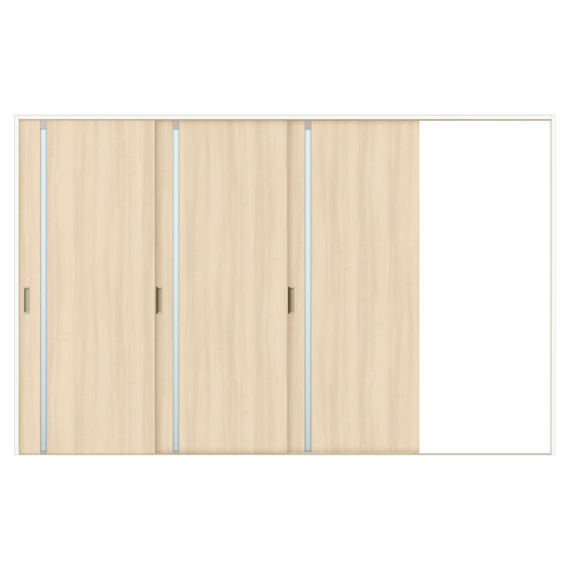 ラシッサDキナリモダン 室内引戸 Vレール方式 片引戸 3枚建 LGL | インテリア建材 - LIXIL プロダクトサーチ